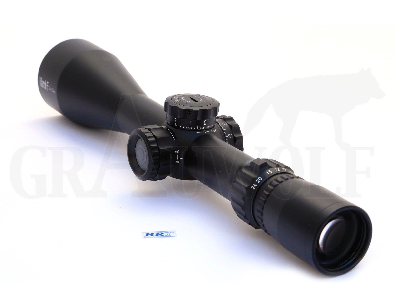 March Tactical 3-24x52 FFP Zielfernrohr FML-1 Absehen beleuchtet 0.1 ...