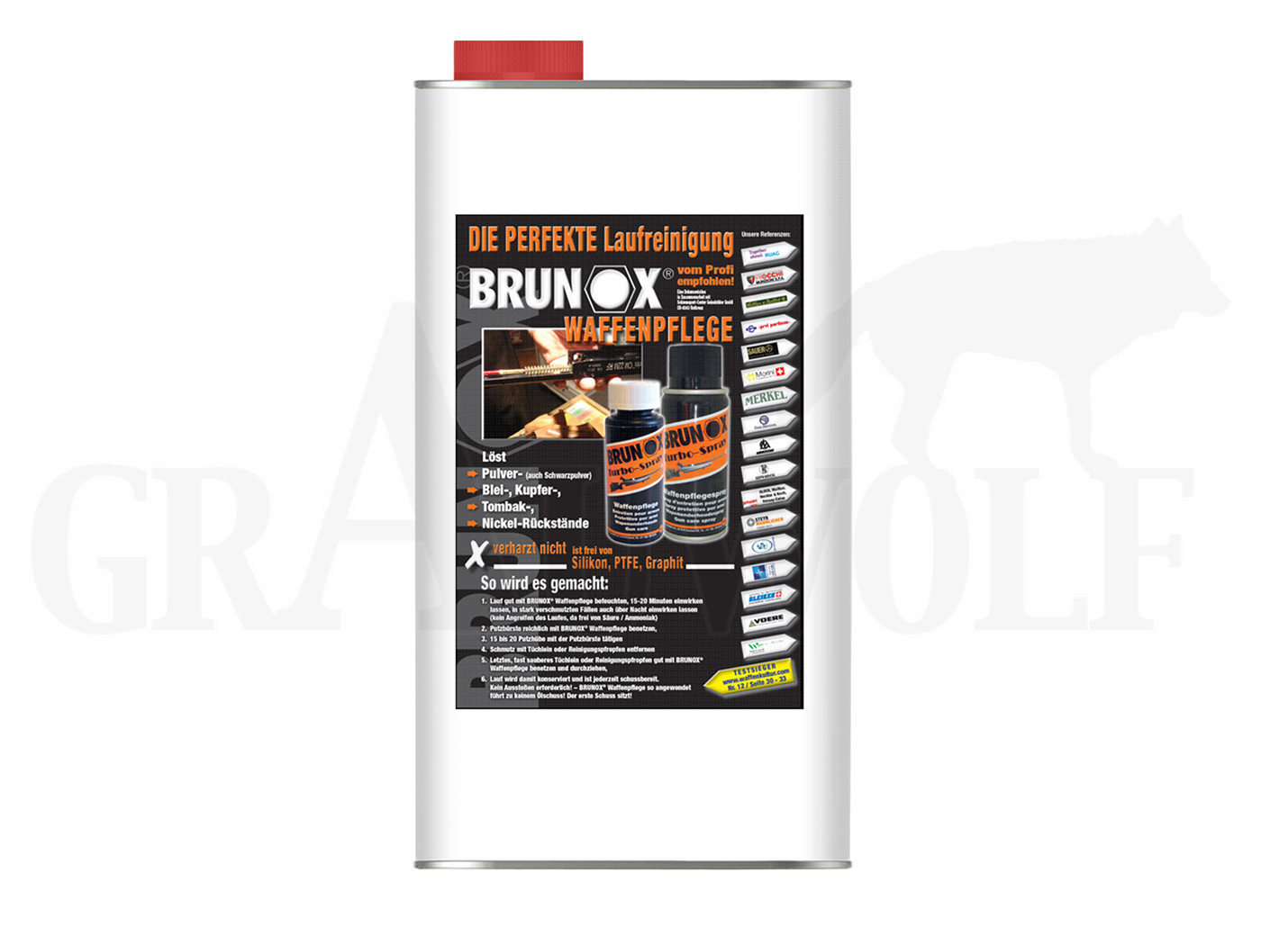 Brunox Waffenpflege 5 l Kanister - grauwolf.net