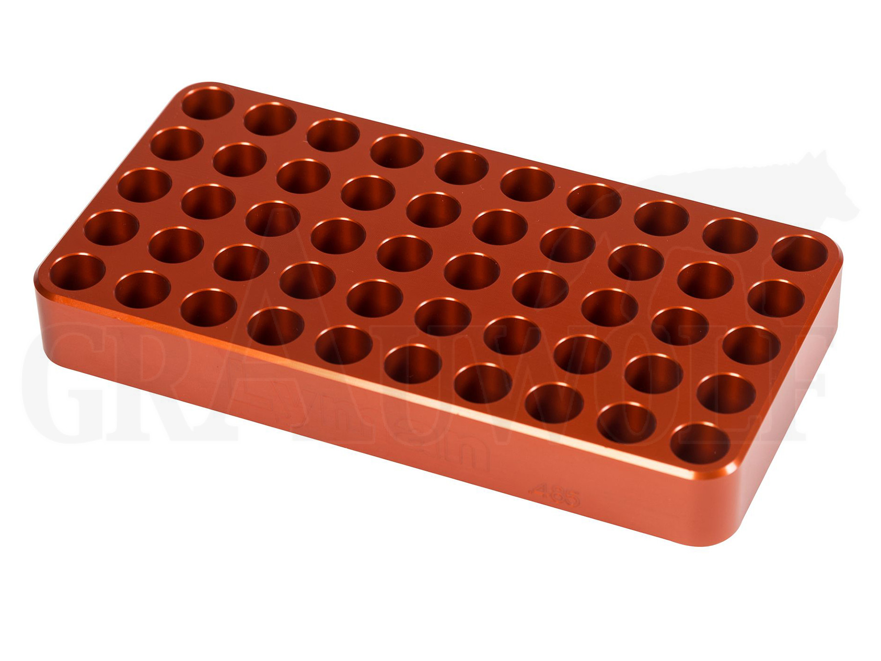 Lyman Aluminium Ladebrett .485" .308 Winchester etc für 50 Hülsen ...