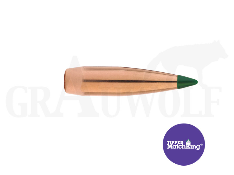 .308 / 7,62 mm 168 gr / 10,9 g Sierra Tipped Match King Geschosse 500 ...