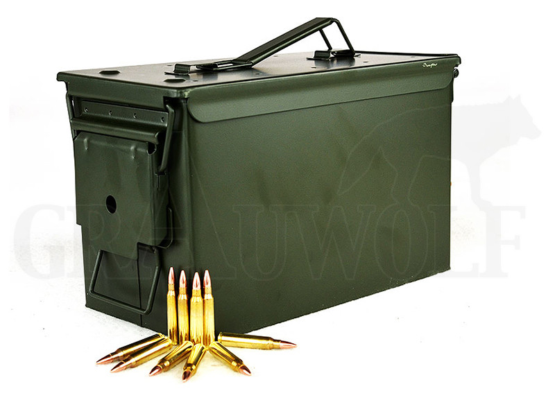 .30-06 Springfield 150 gr / 9,7 g Vollmantel Patronen 500 Stück in M2A1 ...