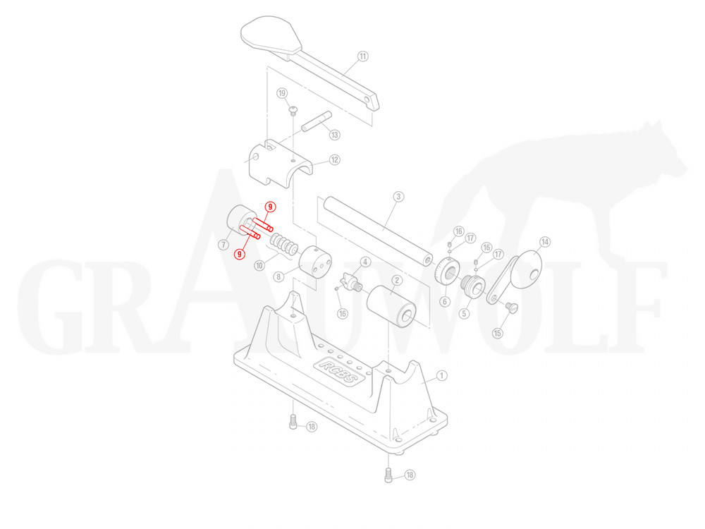 RCBS (786103) Trim Pro Actuation Rod - grauwolf.net